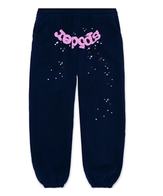 Sp5der Atlanta Sweatpants Navy – Uphead