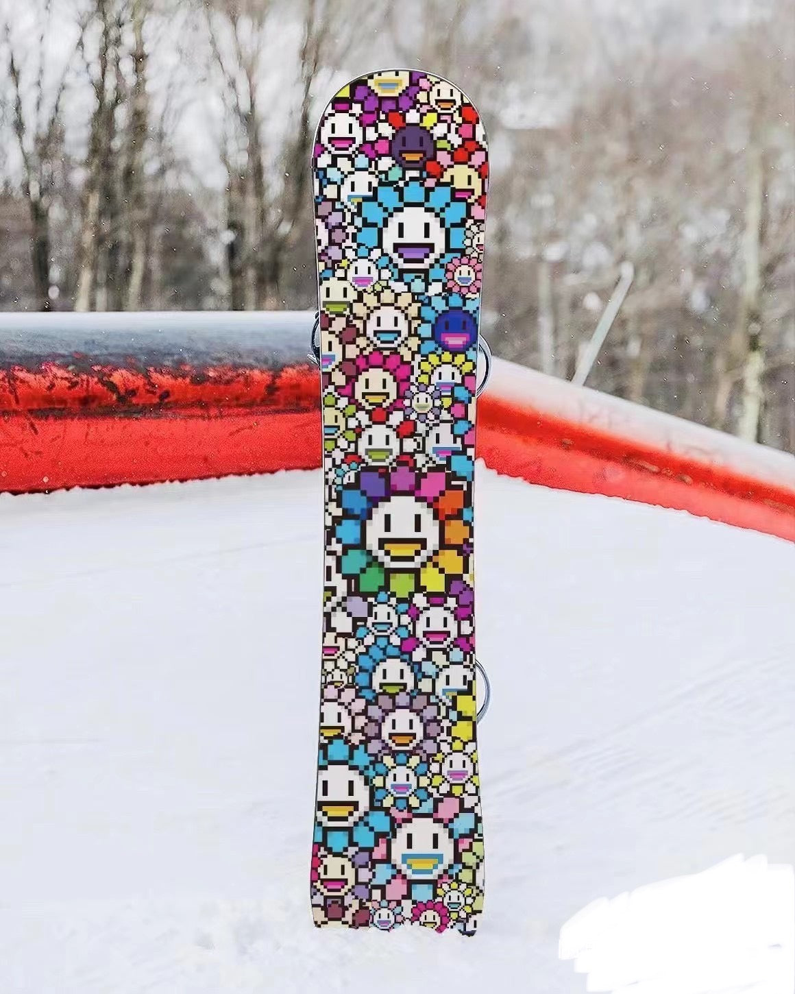 Takashi Murakami Small Flower Snowboard – Uphead