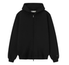Fear of God Essentials Womens 9O's Fleece Zip-Up Hoodie Jet Black – Uphead
