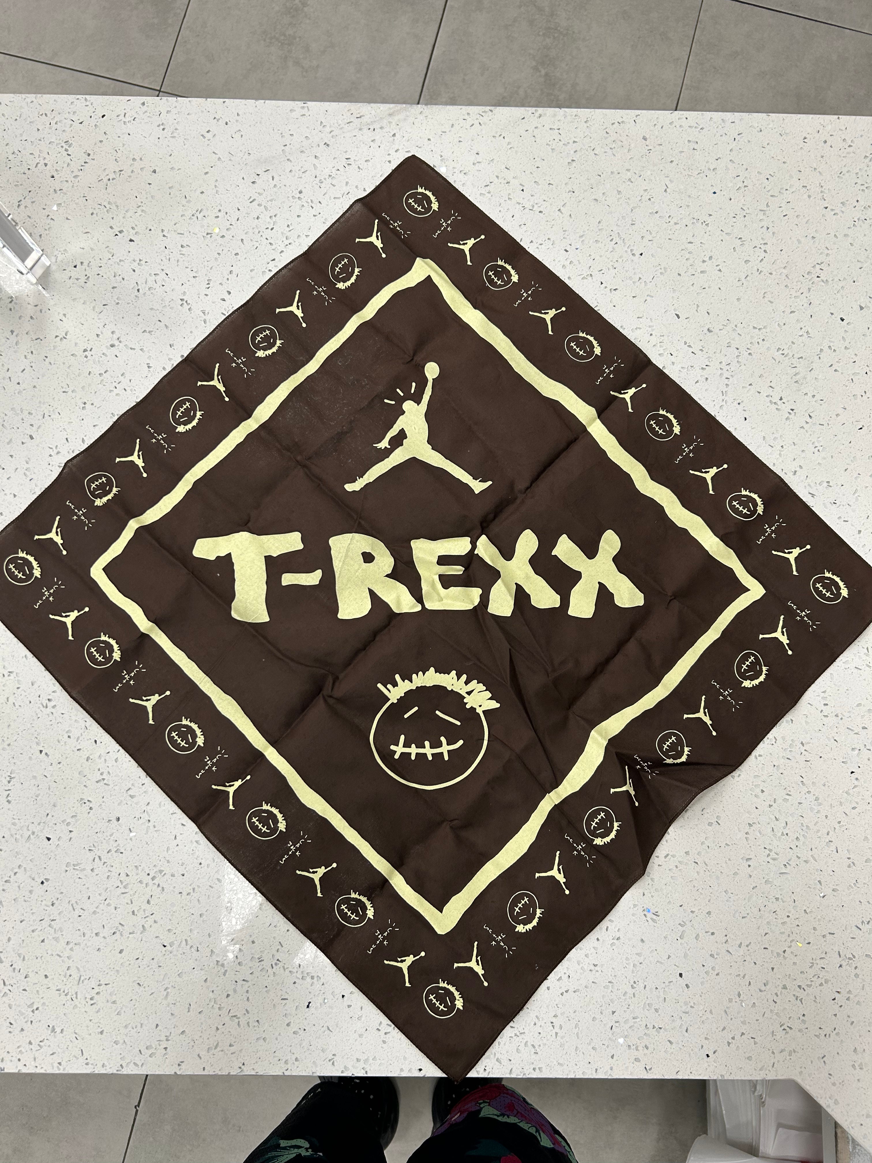 Travis Scott T-Rex Bandana – Uphead