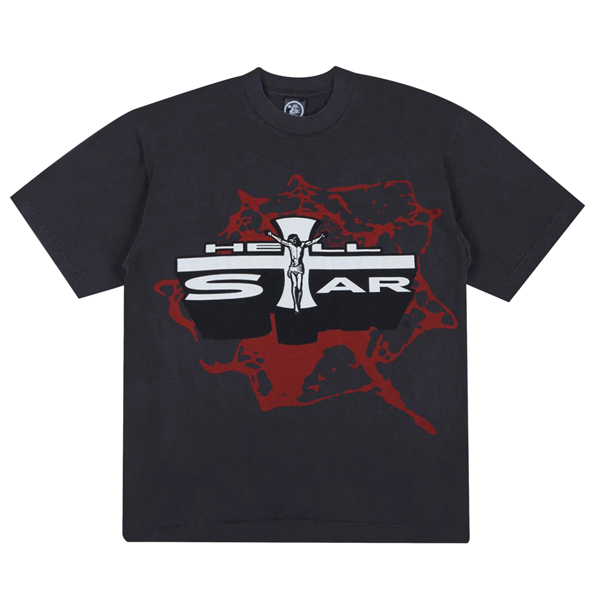 Hellstar Jesus Tee (Black) – Uphead
